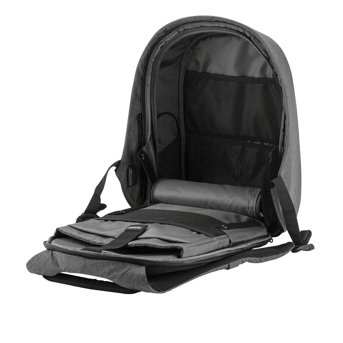 BOBBY HERO SMALL ANTI-THEFT BACKPACK, GREY – XD Design Thailand